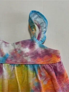 George | Dresses | George Tiedye Baby Girls 824 M Dress In Blue Yellow ...